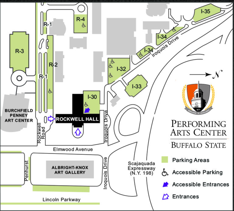 Directions & Parking - Performing Arts Center-Buffalo State